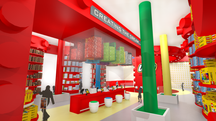 LEGO Retail Store Design by KAYLA DEJONG at Coroflot.com