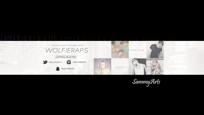 An upload by Sam Gough on Coroflot: to the project WolfieRaps