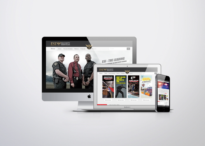 ESI security services rebranding by MD. SHAKHAWAT at Coroflot.com