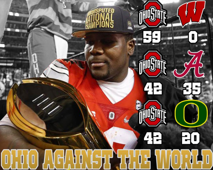 Ohio State's National Championship Run by John Wayman at Coroflot.com