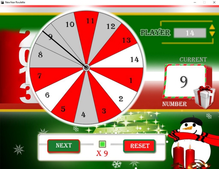 JAVA Processing - NEW YEAR GIFT ROULETTE by Atiyut Sukon at Coroflot.com