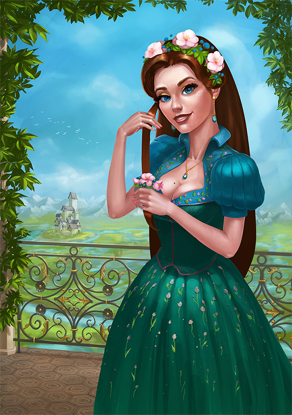 princess by Eleonora Germesia at Coroflot.com