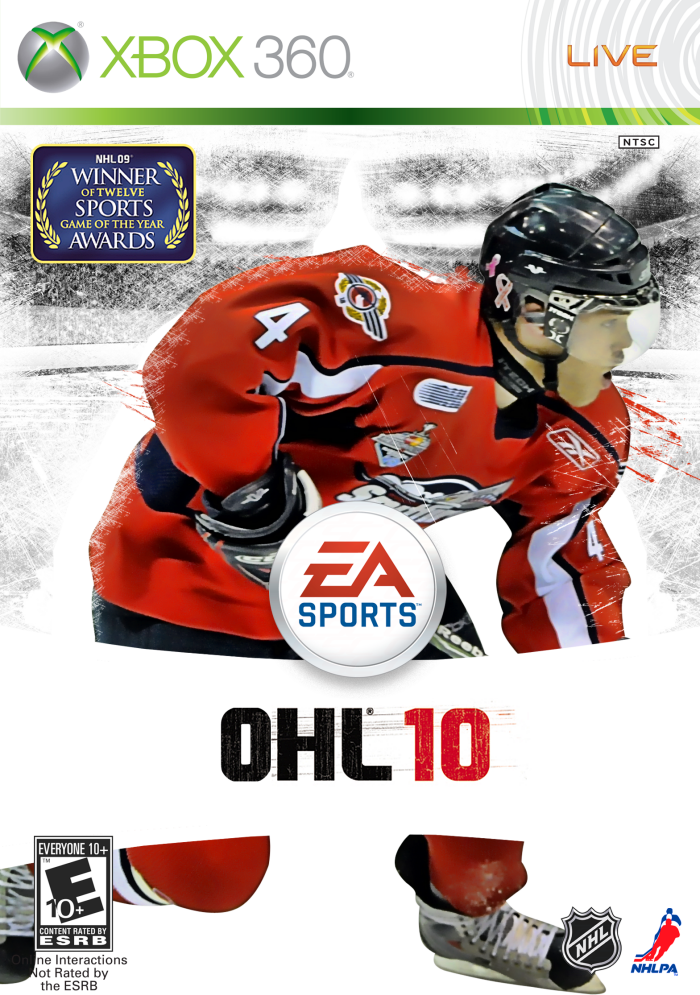 Custom Hockey Video Game Covers by Ryan Gillman at Coroflot.com