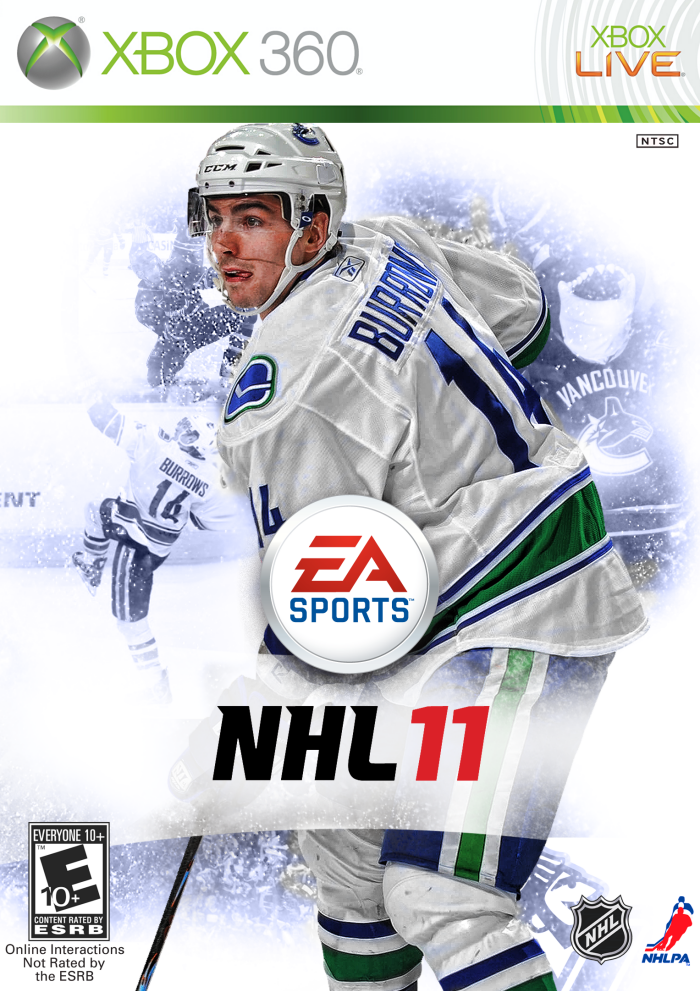 Custom Hockey Video Game Covers by Ryan Gillman at Coroflot.com