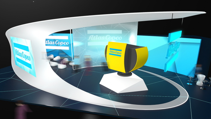 Stand Atlas Copco by Nicolas Poitou at Coroflot.com