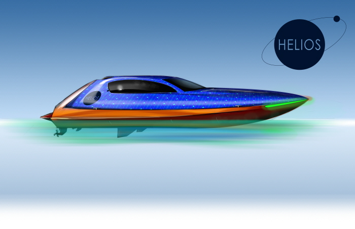 Helios Solar Boat by Sean Brown at Coroflot.com