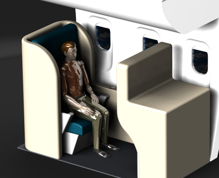Business Class Seat Project by Chloé Hélène Léger at Coroflot.com