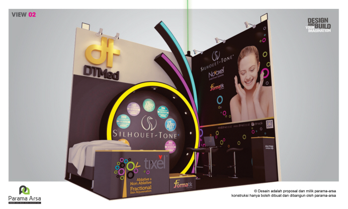 DT Medik Booth On 12th International Congress Of Cosmetic Dermatology ...