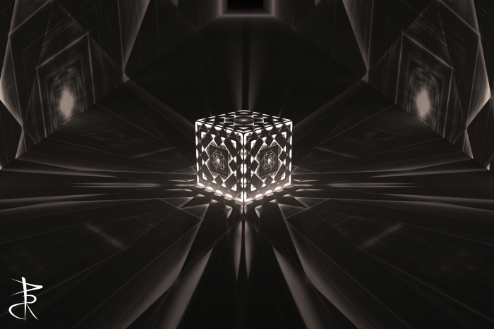 An upload by angelo de leonardis on Coroflot: to the project fractal lamp