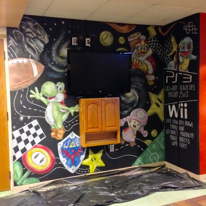 Video Game Walls by Kimberly Schwarzenbart at Coroflot.com