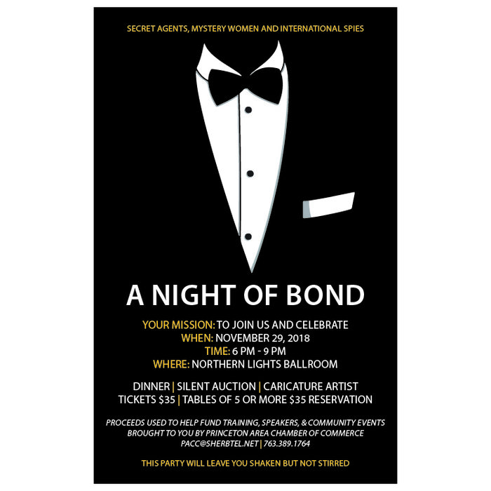 James Bond Themed Gala 2018 by Cortney Wiersma at Coroflot.com