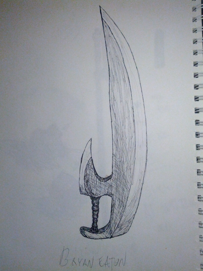 An upload by Bryan Eaton on Coroflot: to the project Weapon Designs