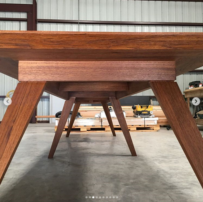 Teak Conference Table by Matthew Sullivan at Coroflot.com
