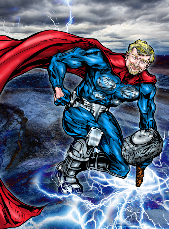 An upload by Joey Hart on Coroflot: to the project Illustration / Comic Art