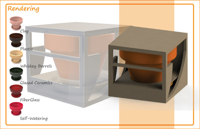 Packaging - Flower Pot_Design by Jerry Myrthil at Coroflot.com