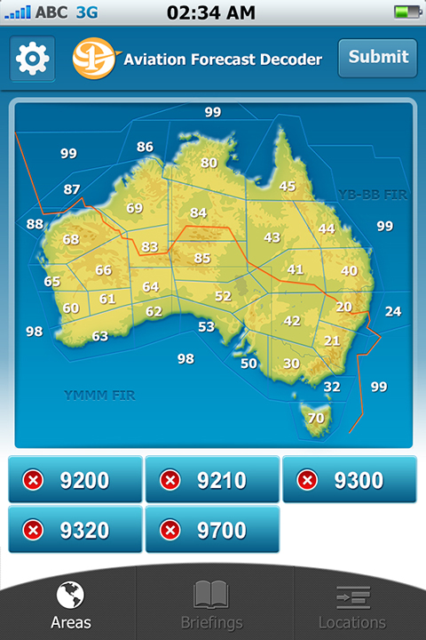 Aviation Forecast Decoder by Cliff Viegas at Coroflot.com