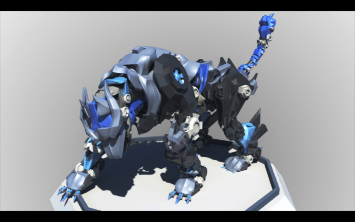 Mechanical Beast (3D Maya) by Yao Huang at Coroflot.com