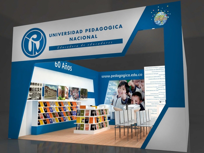 STAND UNIVERSIDAD PEDAGÓGICA by María Camila Forero Díaz at Coroflot.com