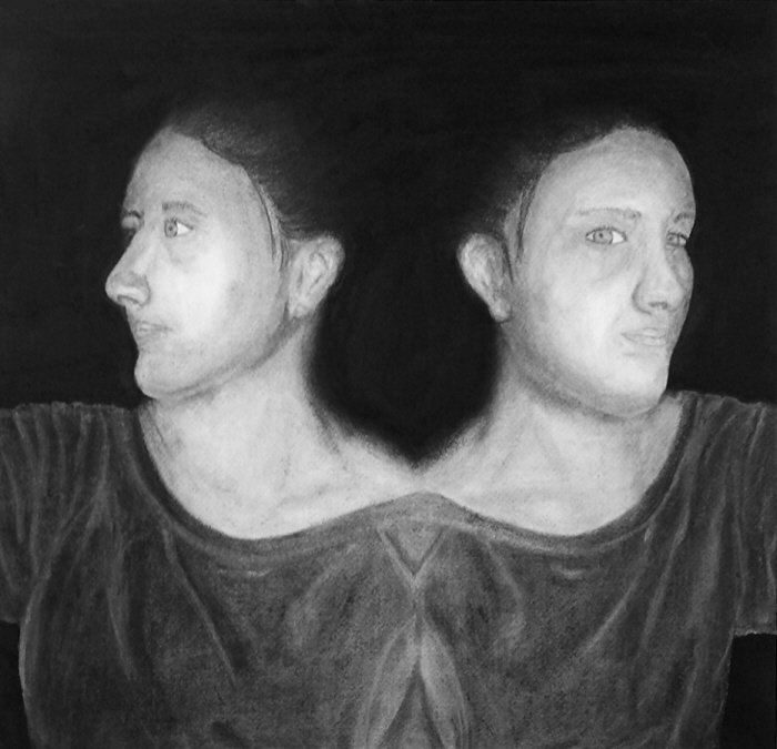 Self Portrait Illustration by Kara Johnson at Coroflot.com