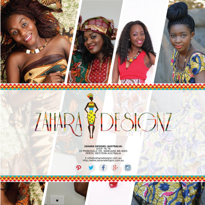 Banner and Flyer for Zahara Design from Australia by Yohanes Ferik ...