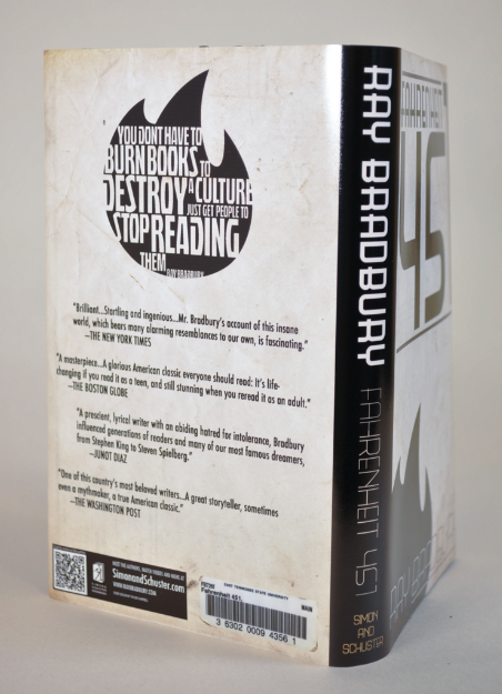 Banned Books Week: Fahrenheit 451 by Taylor Campbell at Coroflot.com