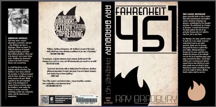 Banned Books Week: Fahrenheit 451 by Taylor Campbell at Coroflot.com