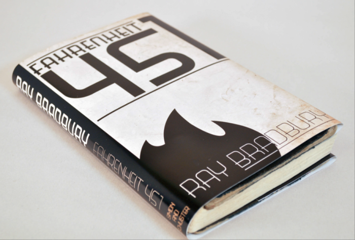 Banned Books Week: Fahrenheit 451 by Taylor Campbell at Coroflot.com