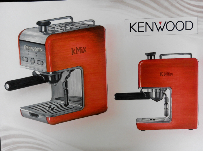 Kenwood KMix Espresso Maker - Metal&Steel Product Design by Cha poh at ...