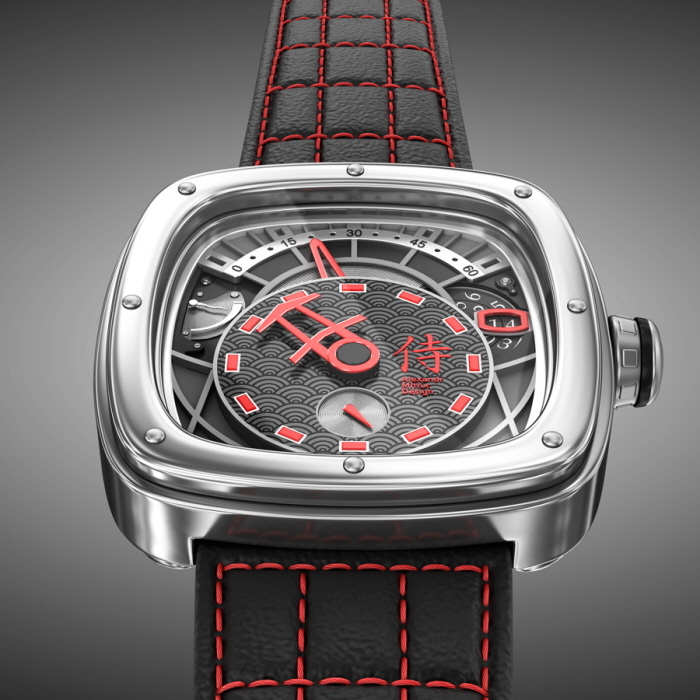 Concept of the wrist watch : Samurai by Alexandr Mitiuc at Coroflot.com