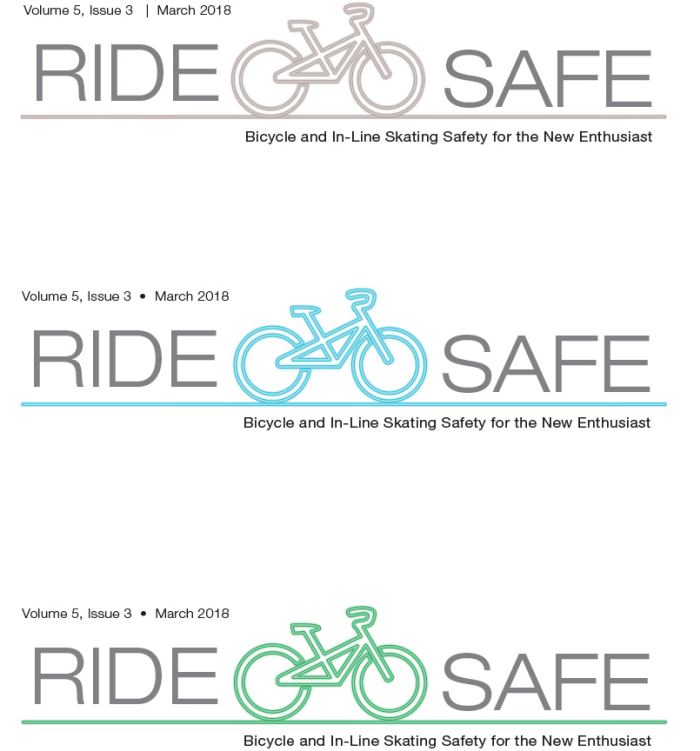 Ride Safe logo by VALERIE A. KING at Coroflot.com
