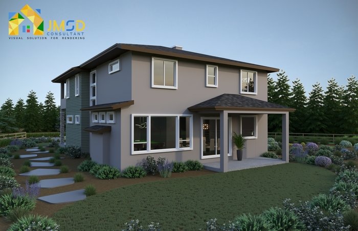 Home Exterior Rendering Colorado Springs Colorado by Jay Mistry at ... Home Exterior Rendering Colorado Springs Colorado by Jay Mistry at ...