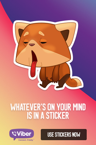 Viber digital banners and print ads by Rob Perry at Coroflot.com