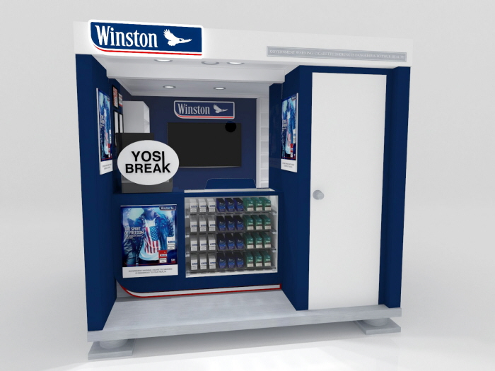 Winston Yosi Break Kiosk by Julian Ricardo Geronimo at Coroflot.com