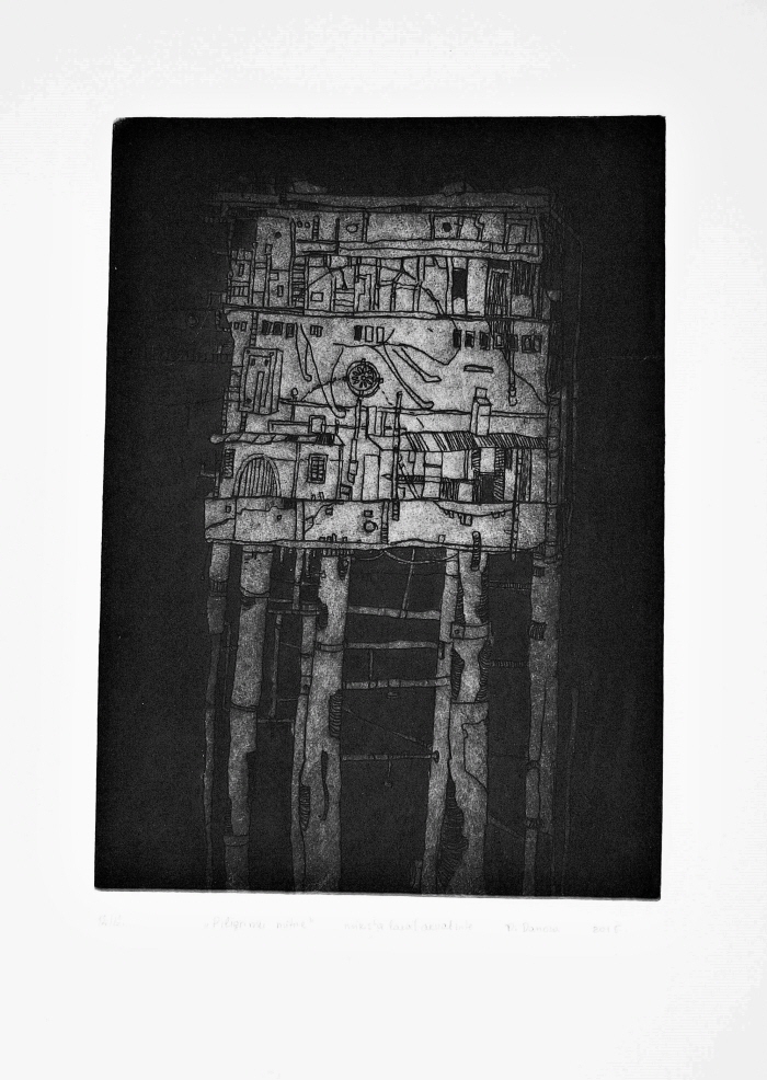 An Upload By Dina Danosa On Coroflot To The Project Printmaking
