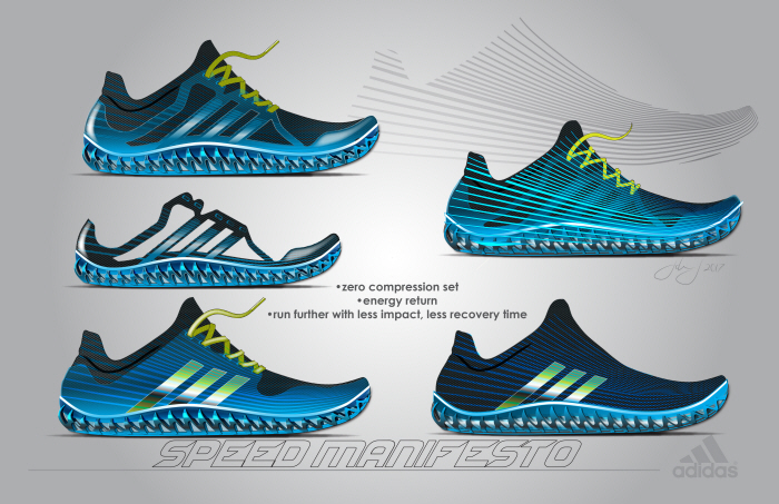 adidas speed manifesto by John Joseph at Coroflot.com