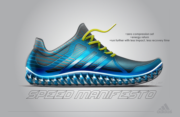 adidas speed manifesto by John Joseph at Coroflot.com