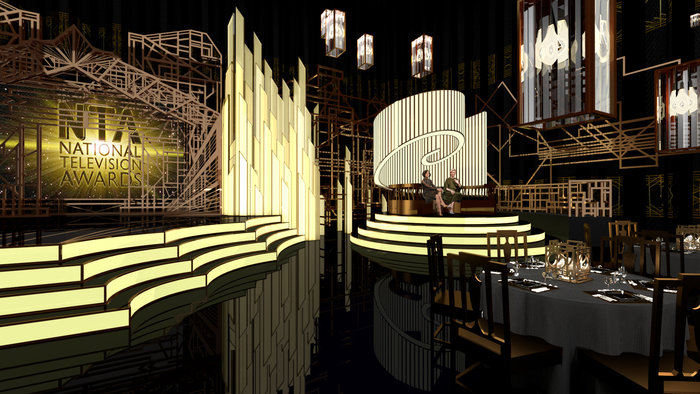 National Television Awards Set Design Concept by Medeea Luana Enciu at ...