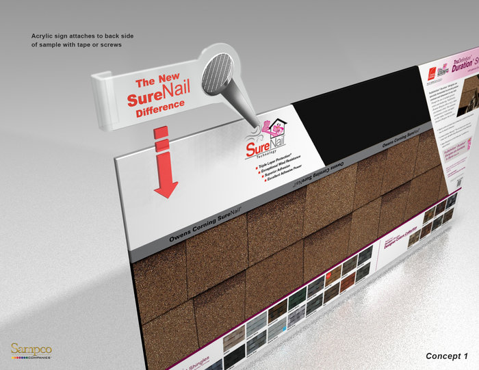 Owens Corning Roofing Samples by Jacob Donadee at Coroflot.com