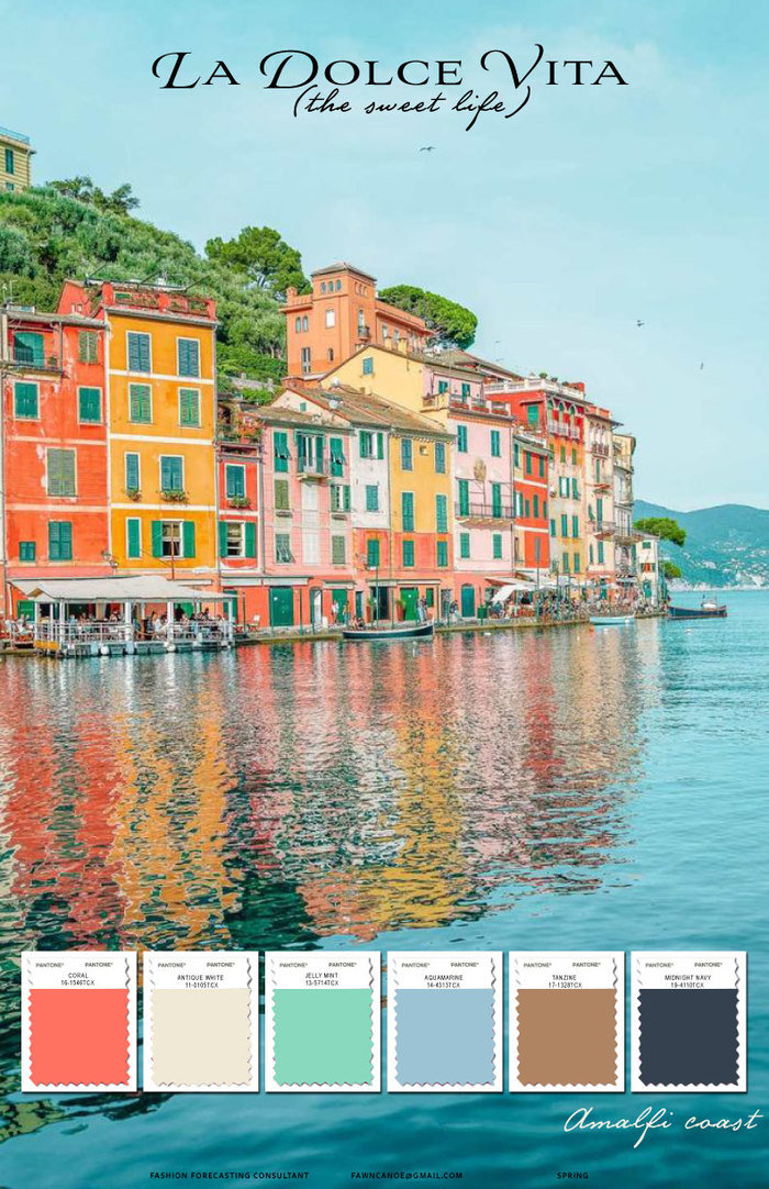LA DOLCE VITA COLOR PALETTE by Fawn Desiree at Coroflot.com