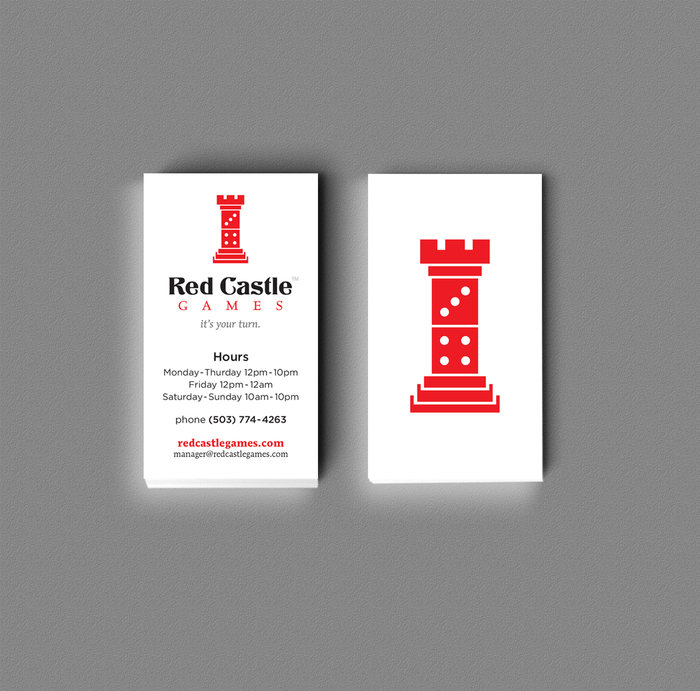Red Castle Games Brand Identity by Steve Turmell at Coroflot.com