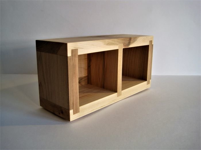 Handcrafted Box with Locking Rabbet, Two-Drawers by Andrew Keinard at ...