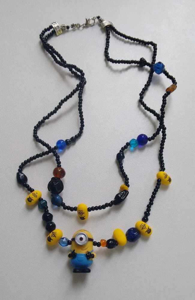 Minions jewellery by Angele Gulbinaite at Coroflot.com
