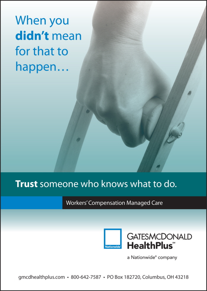 Worker's Comp Ad Gates McDonald by Wendell C. Adams at Coroflot.com