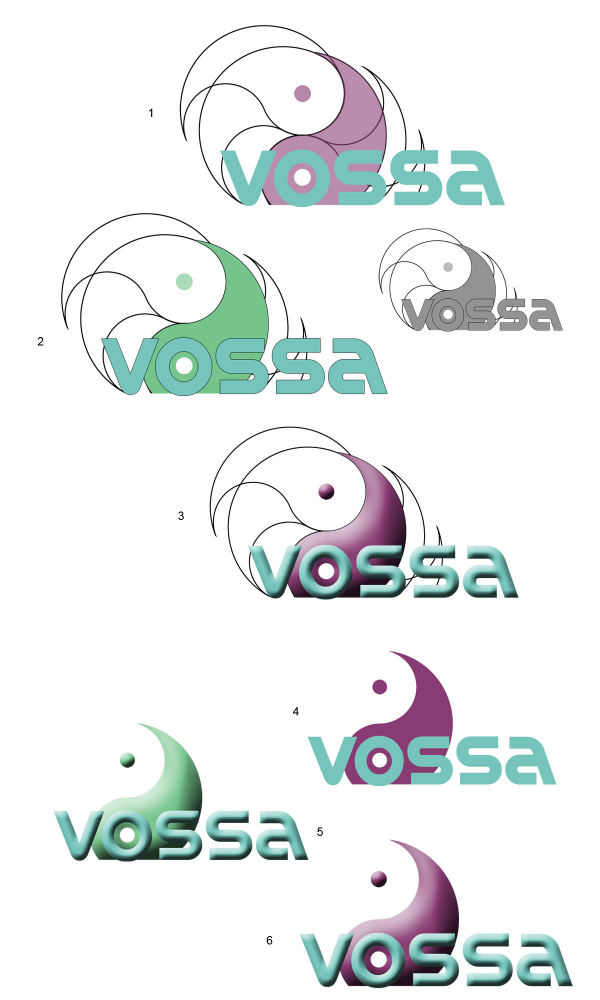 Vossa Logo & Brand Designs by Fernando Vossa at Coroflot.com