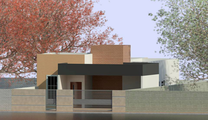 Estudos de fachadas em REVIT e Lumion by Antonio Celso Canova Bazzo at ...