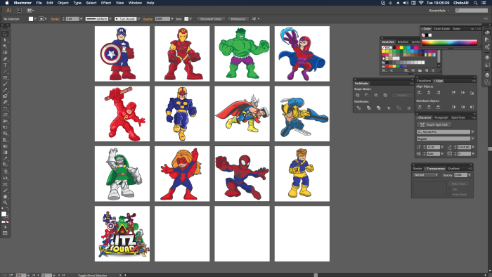 sample Clip Art by MIGUEL POCHOLO ANGELES at Coroflot.com