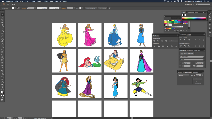 sample Clip Art by MIGUEL POCHOLO ANGELES at Coroflot.com