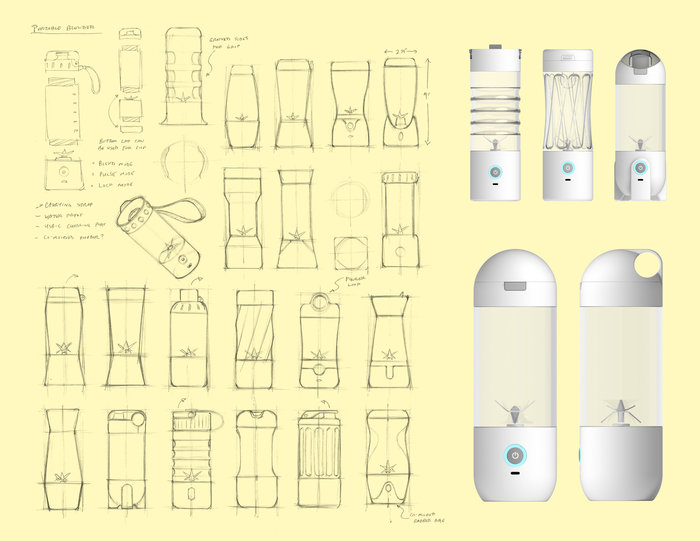 CWC Portable Blender by James Byun at Coroflot.com