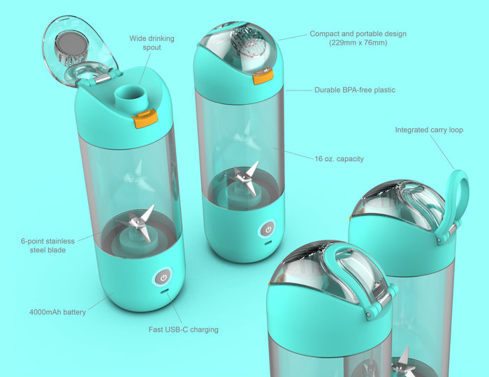 CWC Portable Blender by James Byun at Coroflot.com