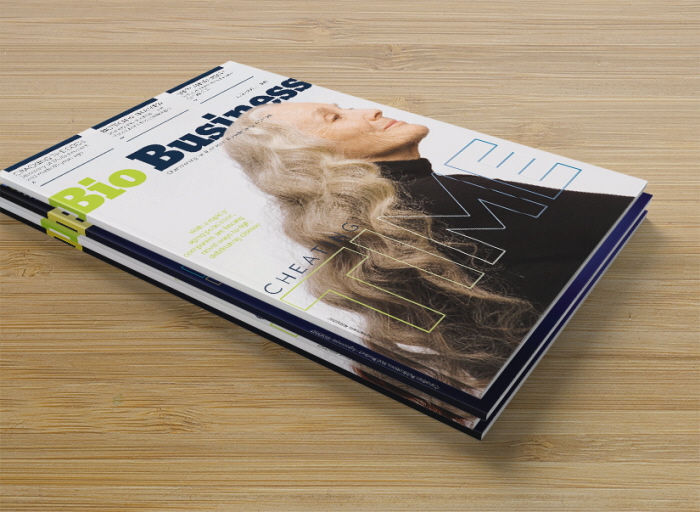 Bio Business magazine design by Katrina T at Coroflot.com